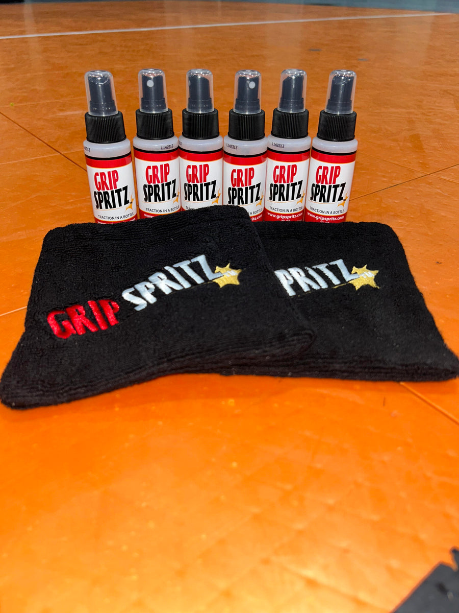 Grip Spritz - Basketball Shoe Sole Grip Spray- 6 Pack