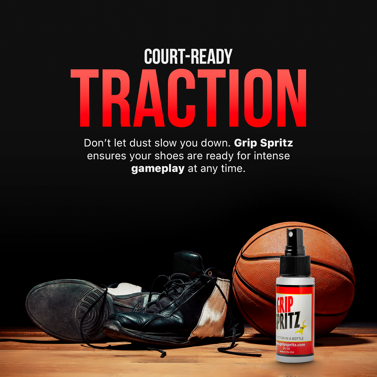 Grip Spritz - Basketball Shoe Grip Spray