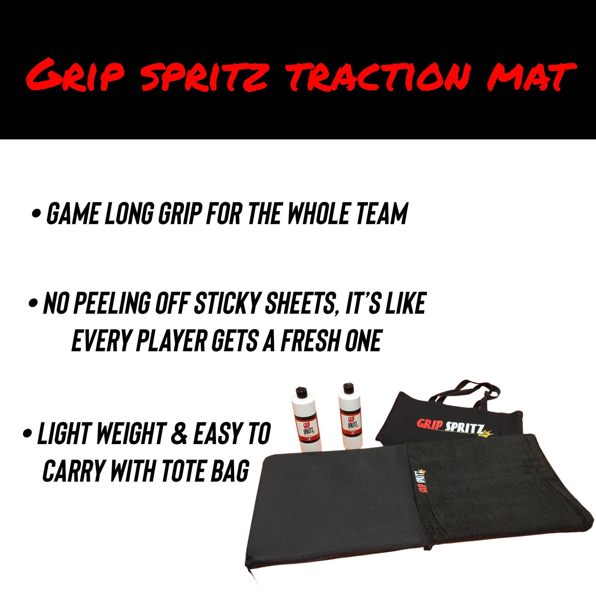 Grip Spritz - Basketball Traction Mat - School Bundle